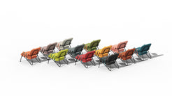 Link Lounge Chair - Stylish Upholstered Design with Braided Straps and ...